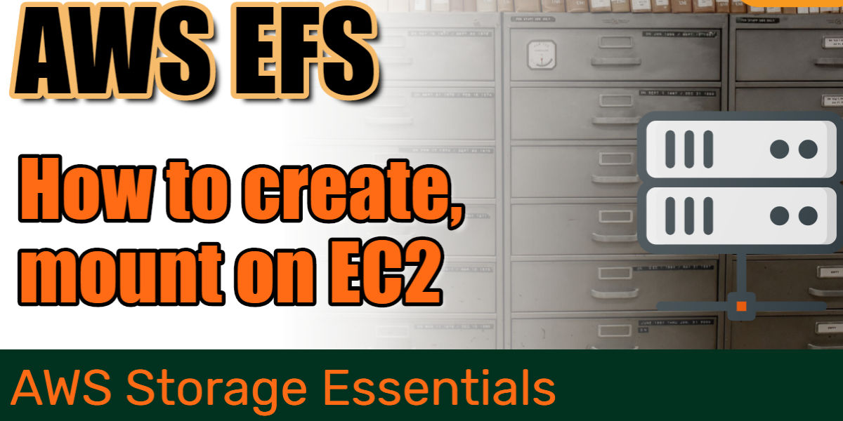 How to create, mount on EC2 and use AWS EFS (Elastic File System ... How to create, mount on EC2 and use AWS EFS (Elastic File System ...